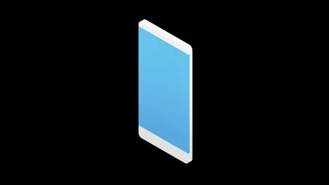 3D Mobile icon Loop Modules with Alpha M... | Stock Video | Pond5