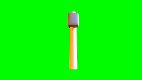 3d model of a low-poly sledgehammer on a... | Stock Video | Pond5