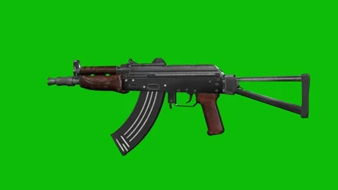 3D model of a modern SKS Assault rifle m... | Stock Video | Pond5