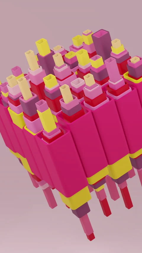 3d Model, with motion boxes. background ... | Stock Video | Pond5