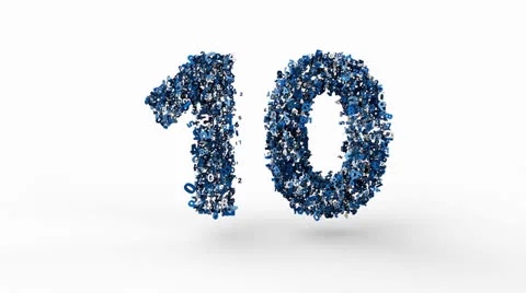 Countdown Number Animation Stock Video Footage | Royalty Free Countdown ...