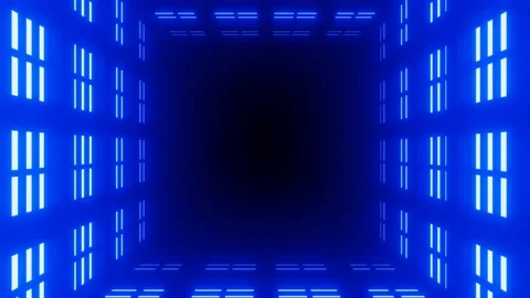 3D motion graphics background, blue tech... | Stock Video | Pond5