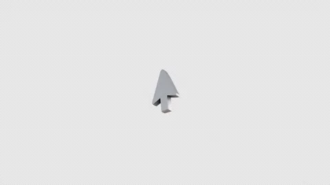 Mouse Cursor 3D Stock Video Footage | Royalty Free Mouse Cursor 3D ...