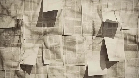 Grungy Newspaper Stock Videos – Royalty-Free HD & 4K Videos