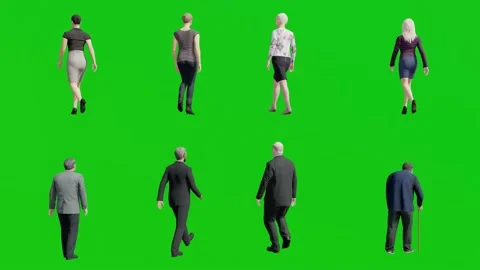 Green Screen Family Walking Stock Footage ~ Royalty Free Stock Videos ...