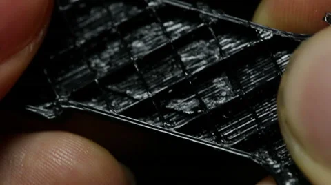 3d print fill in pattern | Stock Video | Pond5