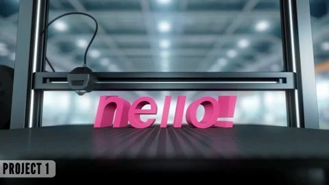 3d Print Your Text Logo or Intro - 6 After Effects Templates ~ After ...