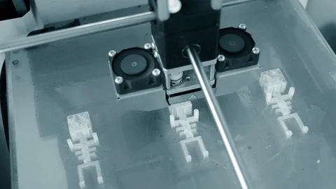 3D printer working. Fused deposition mod... | Stock Video | Pond5