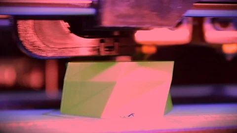 3D printer working. Fused deposition mod... | Stock Video | Pond5