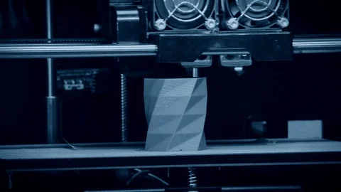 3D printer working. Fused deposition mod... | Stock Video | Pond5