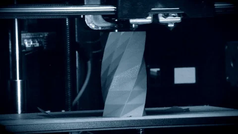 3D printer working. Fused deposition mod... | Stock Video | Pond5