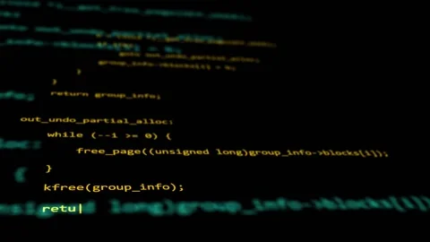 3D programming code abstract technology ... | Stock Video | Pond5