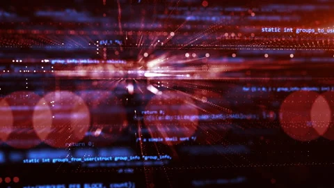 3D programming code abstract technology ... | Stock Video | Pond5