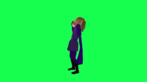 3d purple animated lion dancing samba is... | Stock Video | Pond5