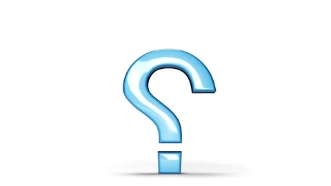 3D Question Mark Symbol Jumping in a cir... | Stock Video | Pond5