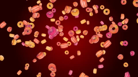 Donuts Raining Stock Videos – Royalty-Free HD & 4K Videos | Pond5