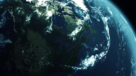 3D Realistic Animation of Planet Earth G... | Stock Video | Pond5