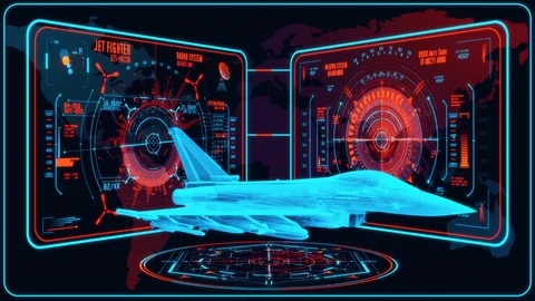 Jet Fighter Hud Stock Footage ~ Royalty Free Stock Videos | Pond5