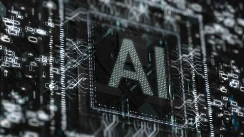 3D Render animation of AI Artificial int... | Stock Video | Pond5