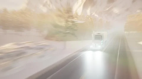 3d render animation of futuristic autono... | Stock Video | Pond5