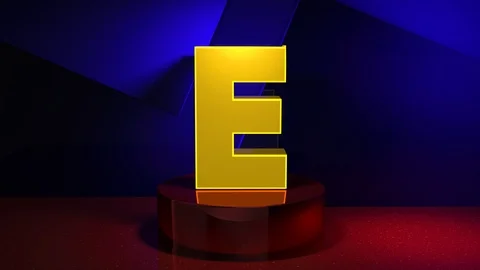 3D Render animation letter Q font alphab... | Stock Video | Pond5