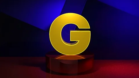 3D Render animation letter Q font alphab... | Stock Video | Pond5