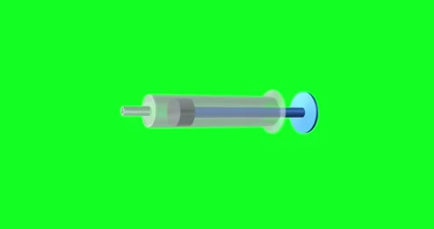 3d render injection or syringe animation... | Stock Video | Pond5