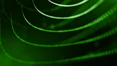 3d render loop animation of glow particl... | Stock Video | Pond5