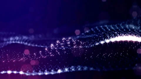 3d render loop sci-fi animation with glo... | Stock Video | Pond5