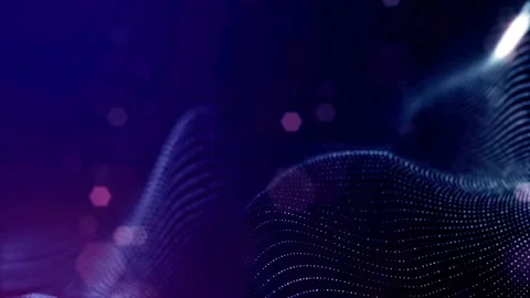 3d render loop sci-fi animation with glo... | Stock Video | Pond5