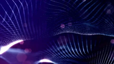 3d render loop sci-fi animation with glo... | Stock Video | Pond5