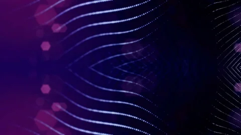 3d render loop sci-fi animation with glo... | Stock Video | Pond5