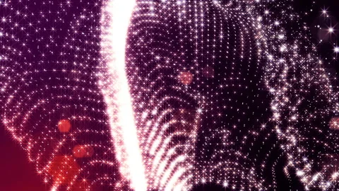 3d render of loop sci-fi animation with ... | Stock Video | Pond5