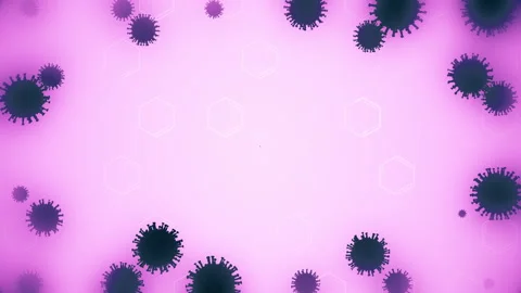 3D render of medical animated background... | Stock Video | Pond5