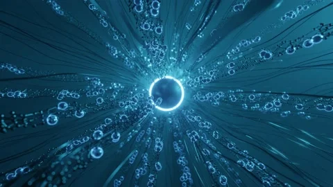 3D render of microscopic Sci-Fi. The agg... | Stock Video | Pond5