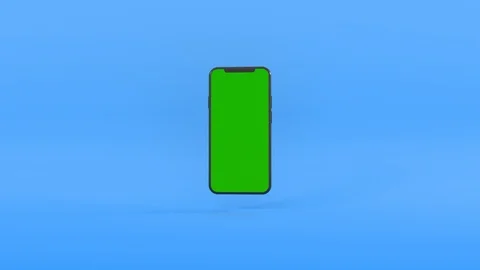 3D render of smartphone falling from up ... | Stock Video | Pond5