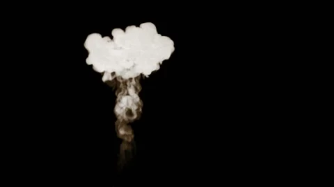 3d render of smoke simulation on a black... | Stock Video | Pond5