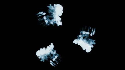 3d render of smoke simulation isolated o... | Stock Video | Pond5