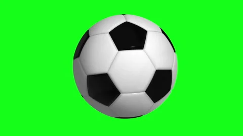 3d render soccer ball rotating 360 degre... | Stock Video | Pond5