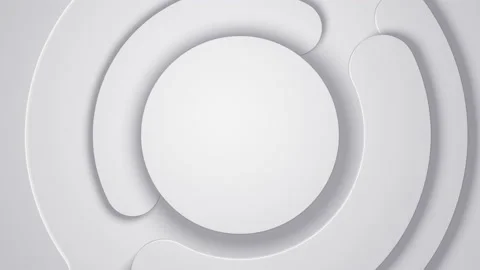 3d render texture with circle parts rota... | Stock Video | Pond5