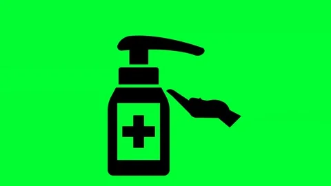 3d rendered animation of antiseptic and ... | Stock Video | Pond5