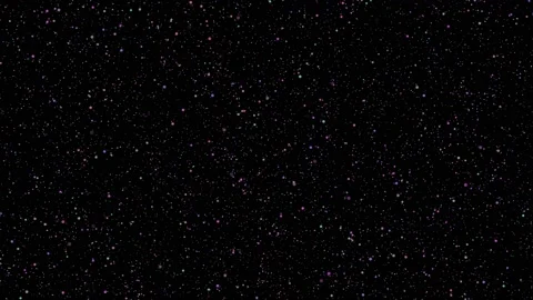 3d rendered animation of bright stars is... | Stock Video | Pond5