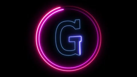 3d rendered animation of a letter G in a... | Stock Video | Pond5