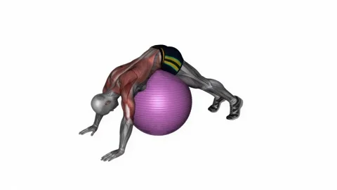 3D-rendered animation of a man stretchin... | Stock Video | Pond5
