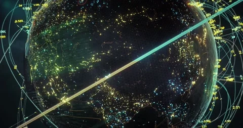 3D rendered animation of the planet Eart... | Stock Video | Pond5