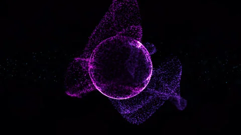 3d rendered animation of purple moving c... | Stock Video | Pond5