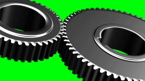 3d rendered animation of rotating gears ... | Stock Video | Pond5