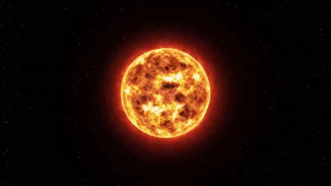 3d rendered animation of the sun surroun... | Stock Video | Pond5