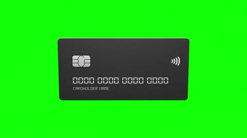 3D Rendered Debit Cards Animation with G... | Stock Video | Pond5
