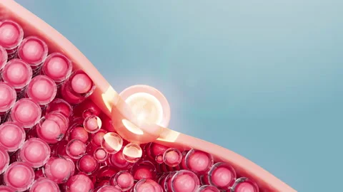 3D rendering animation, Drop oil absorbe... | Stock Video | Pond5